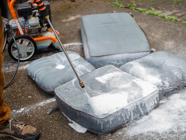 How to Clean Outdoor Cushions | HGTV