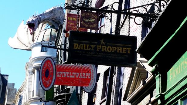 Diagon Alley Shop Signs