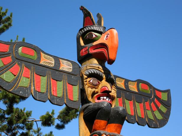 Cherokee Thunderbird Totem